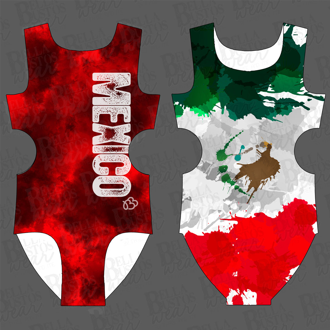 Mexico Leotard – Bella Bustos Wear